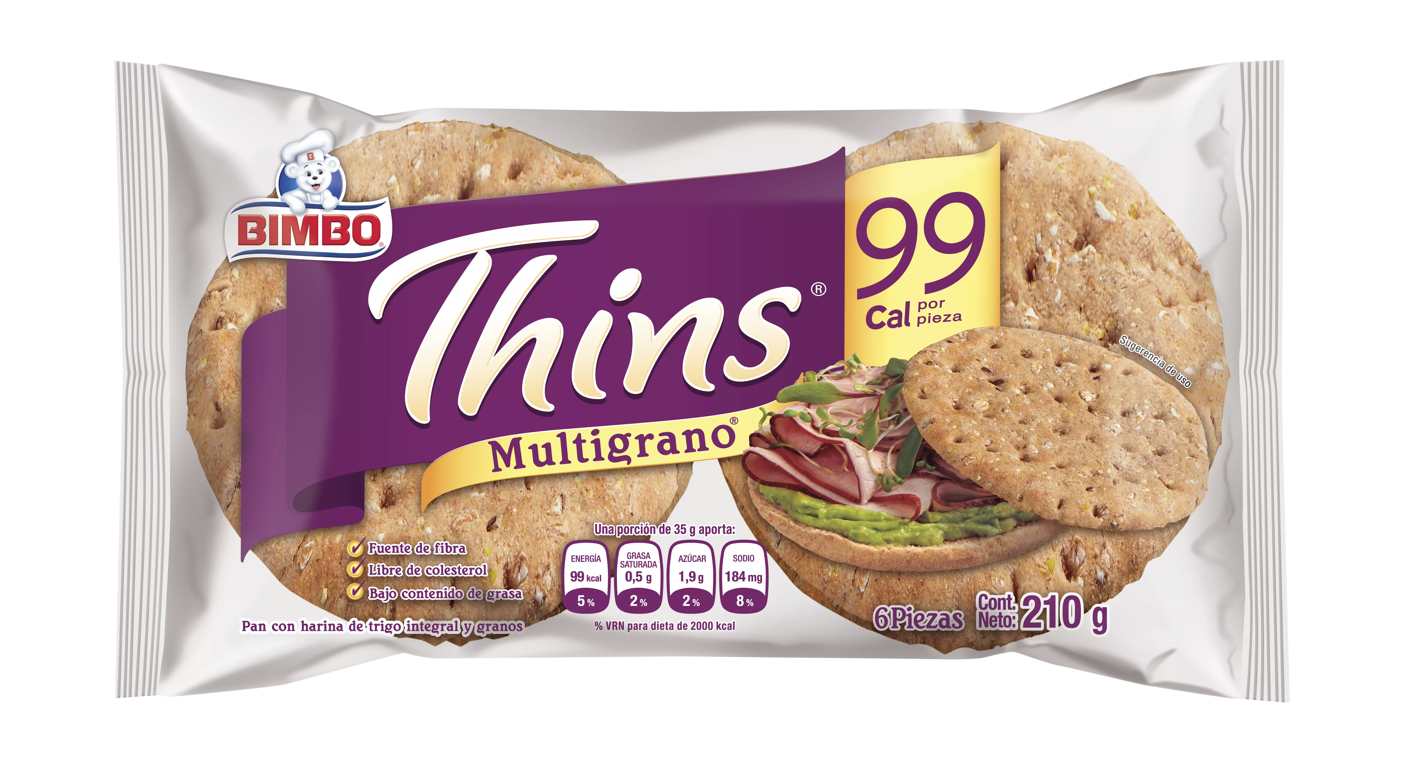 Thins Multigrano: Ligero, saludable y delicioso | Resuelve con Bimbo