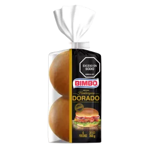 Pan Hamburguesa Dorado